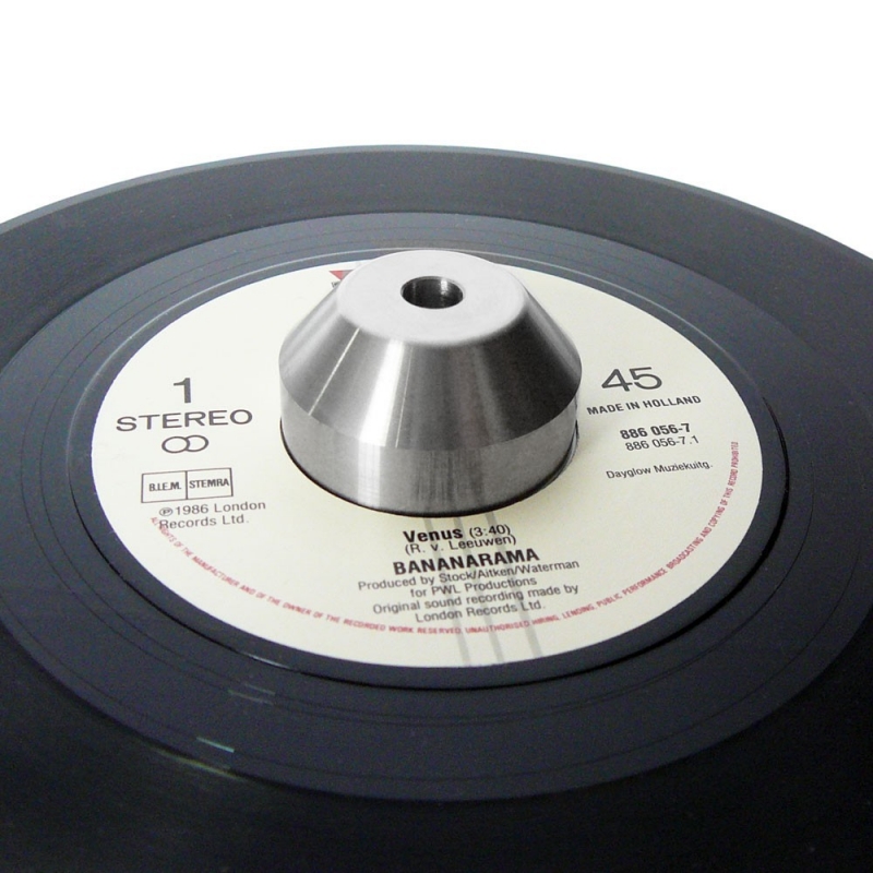 Single puck top flat conical